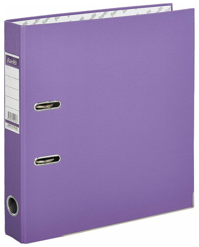 Bantex Папка-регистратор economy plus 50 мм фиолетовая