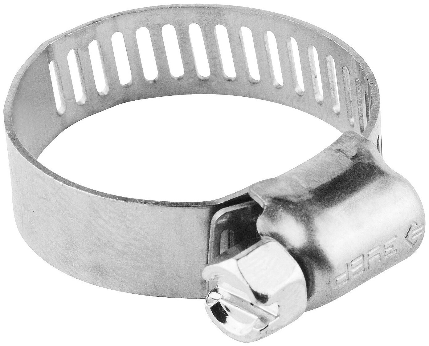 ЗУБР НХ-8П, 8 - 13 мм, просечная лента 8 мм, 200 шт, нержавеющий хомут, Профессионал (37811-08-13-200)