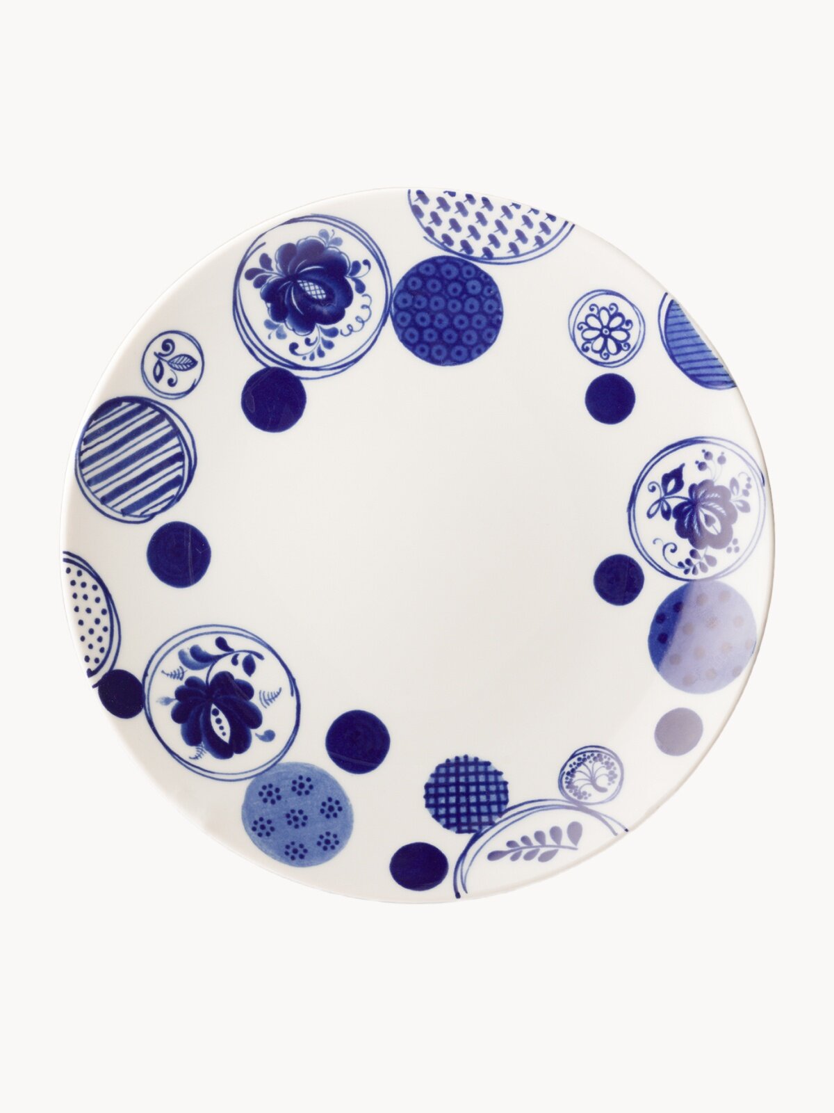 Тарелка Объединение "Гжель" Романс