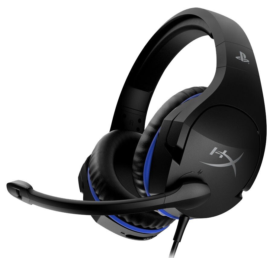 HyperX Cloud Stinger (для PS4), черный, проводные игровые наушники