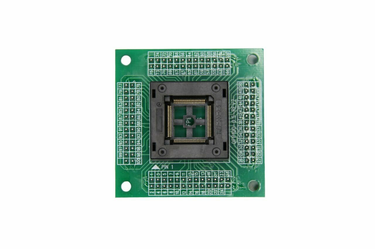 Программируемый разъем TQFP100 FQFP100 к DIP100