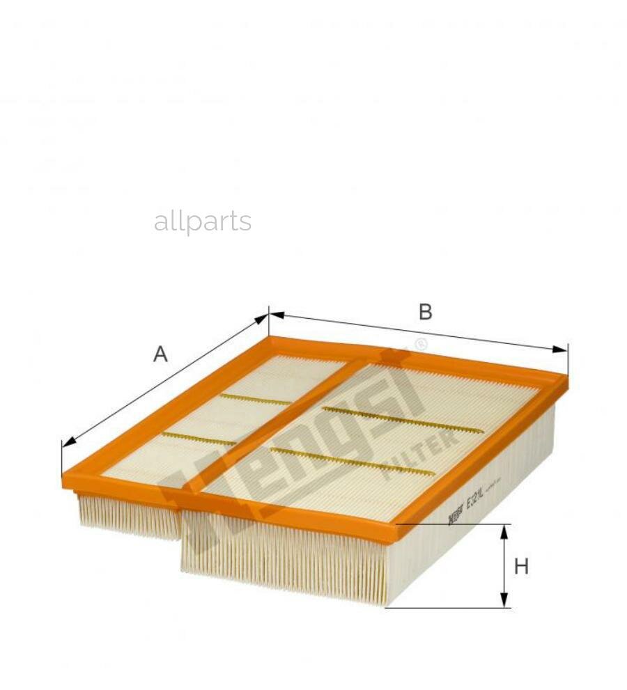 HENGST FILTER E321L Hengst Фильтр воздушный (C 30 195/2) E321L
