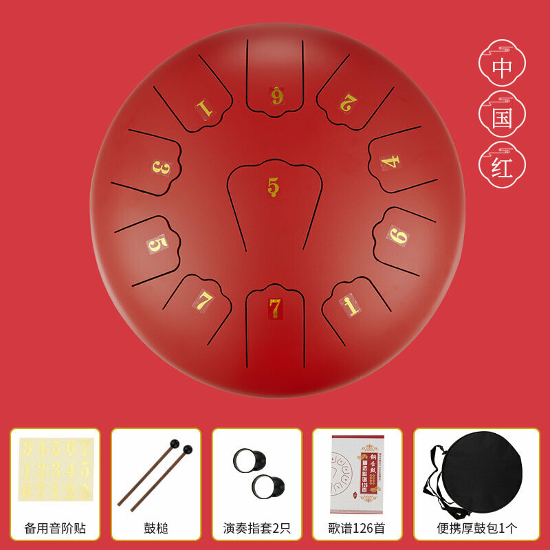 11-тональный эфирный барабан 13inch года, беззаботный барабан 13/15 тонов, цветной пустой барабан, стальной язычок, беззаботный музыкальный инструмент ручной работы