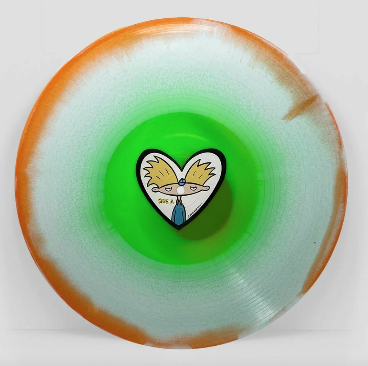 Эй, Арнольд! OST (300шт в мире Nick Swirl USA Limited Soundtrack) Цвет: Вихрь Ника, Виниловая Пластинка, Саундтрек Nickelodeon Hey, Arnold!