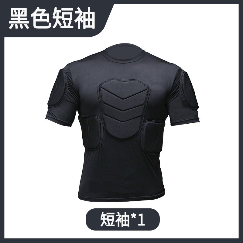 Новый комплект формы вратаря с длинным рукавом для футбола и баскетбола, утолщенная форма вратаря, антиударная утолщенная броня для вратаря