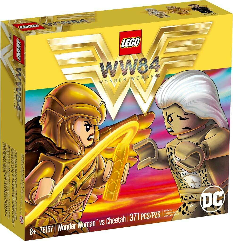 Конструктор LEGO DC Wonder Woman 76157 Чудо-женщина против Гепарды, 371 дет.