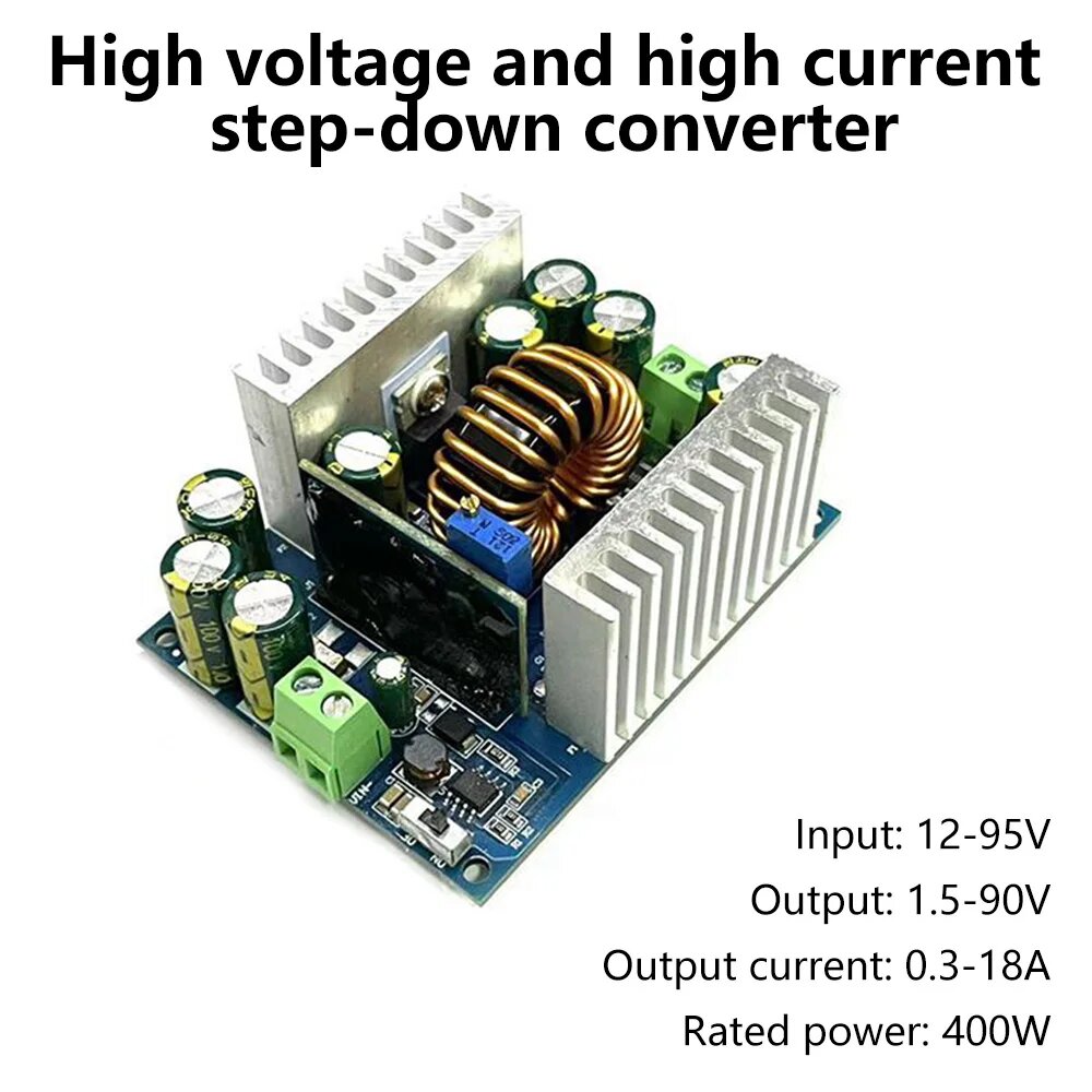Diymore 500W 18A DC-DC понижающий преобразователь