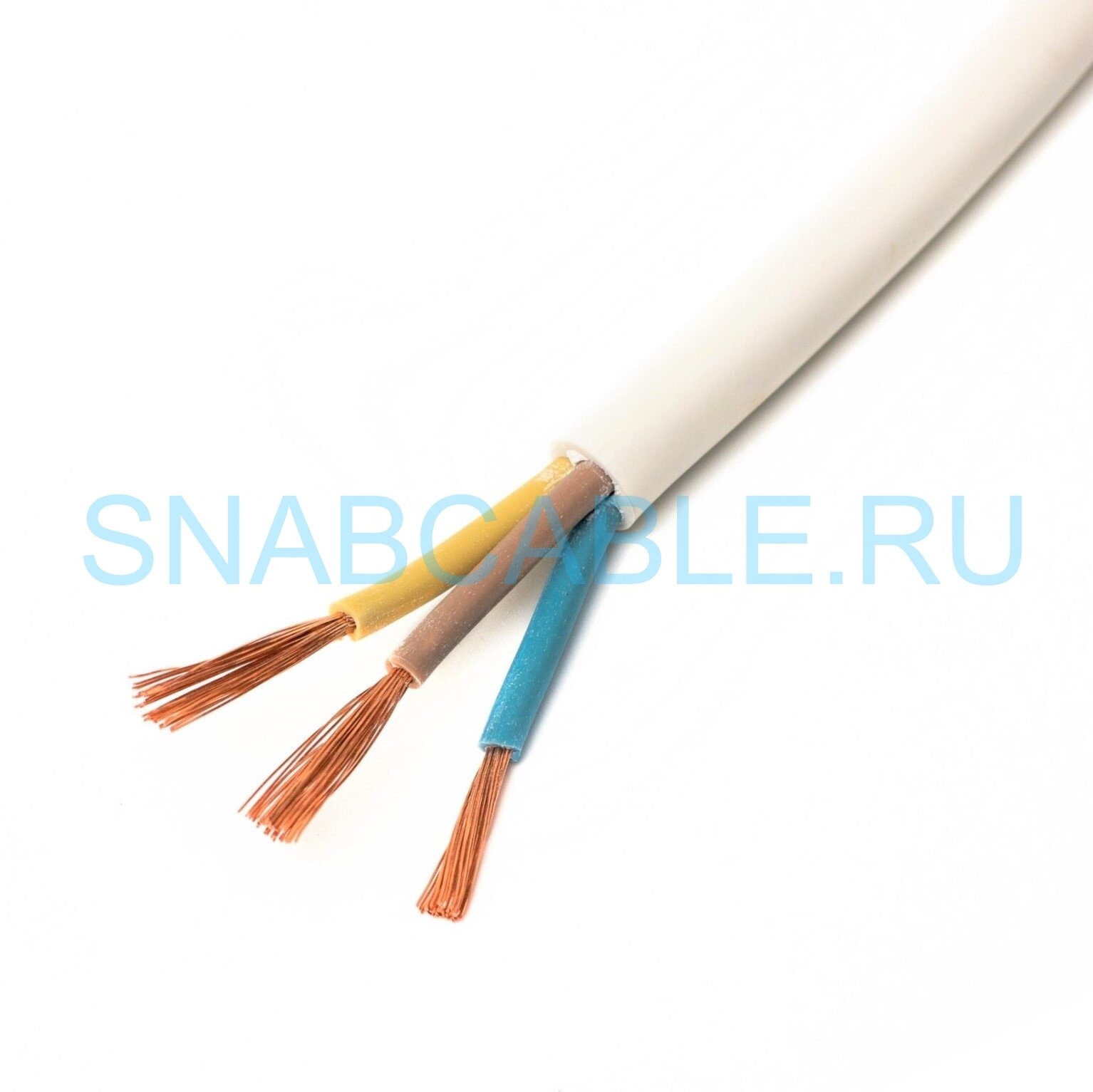 Провод ПВС ГОСТ 7399-97 3х1,5 мм2, 10 м