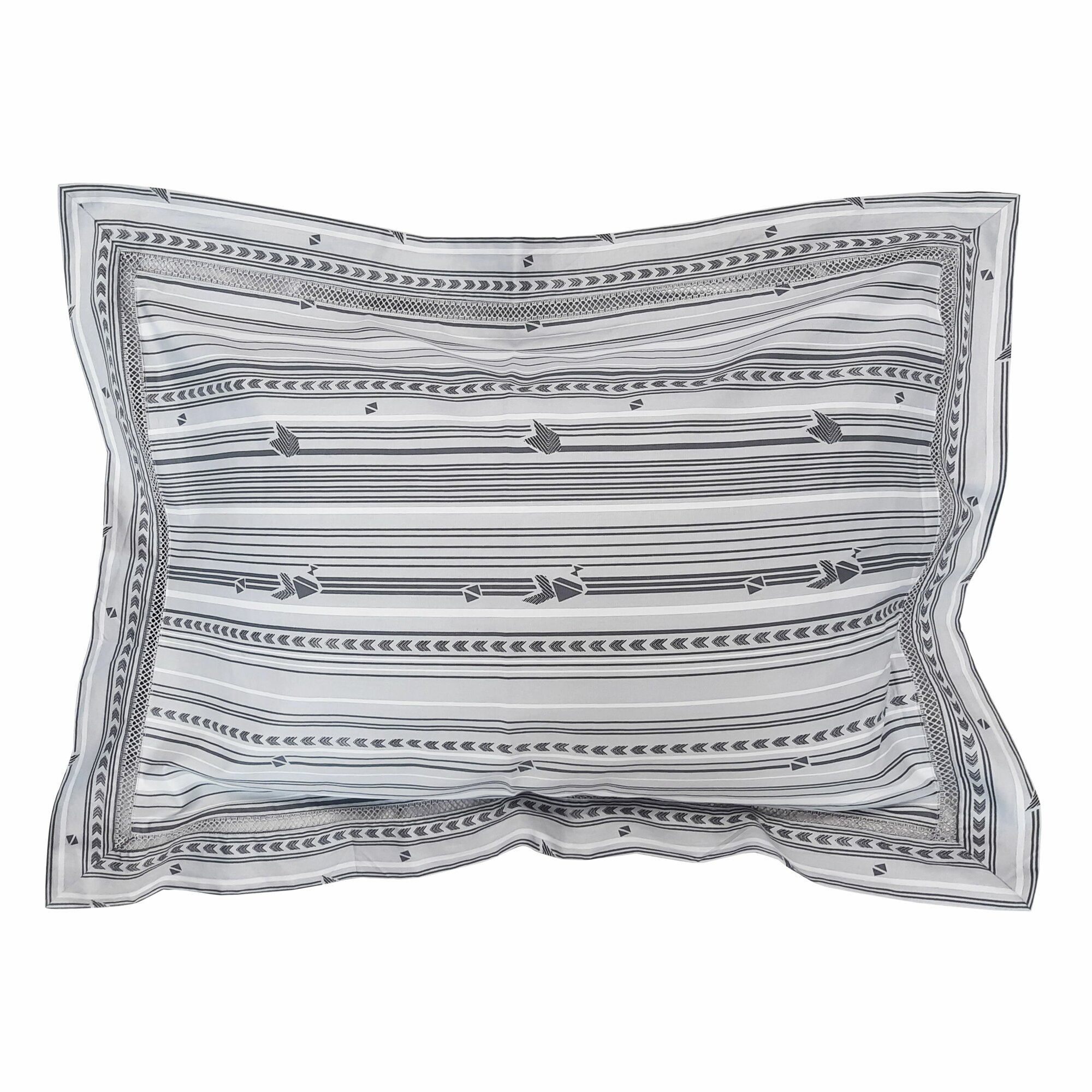 Наволочки 50х70 декоративные с французским кантом Cleo Vello D'oro сатин хлопок