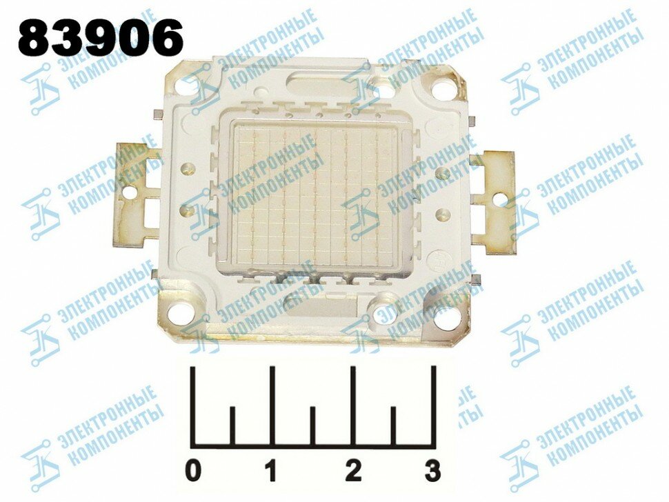 Светодиод LED 50W синий 35-42V