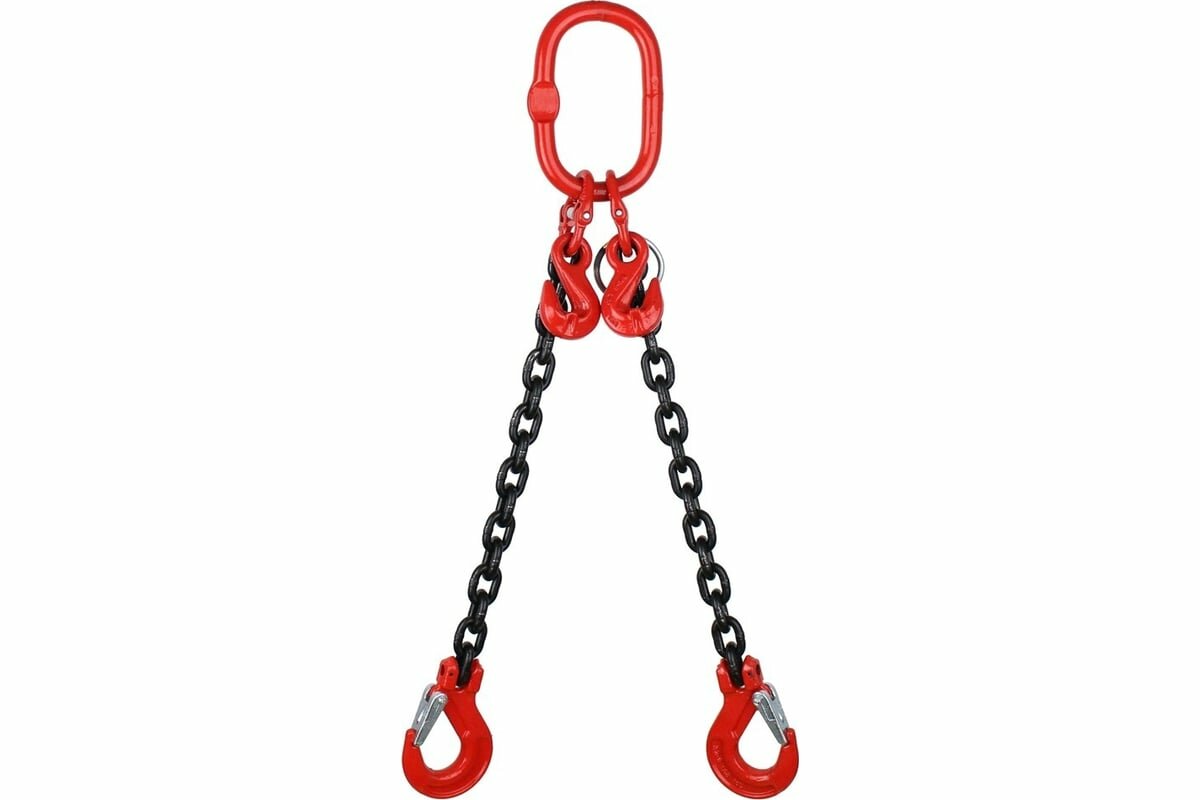 Траст Строп цепной двухветвевой 2СЦ 3,15 тн, 2000 мм, 8 класс (с укоротителем) 4687202683994