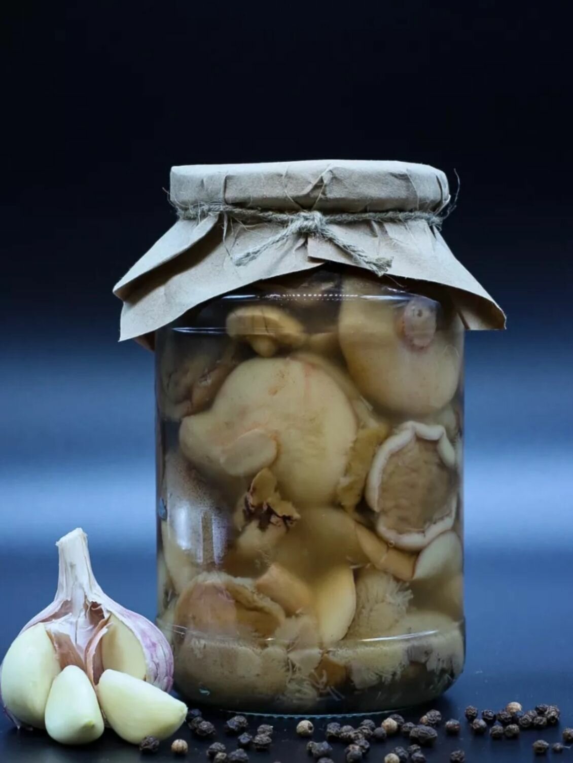 Маслята маринованные 0,75л.