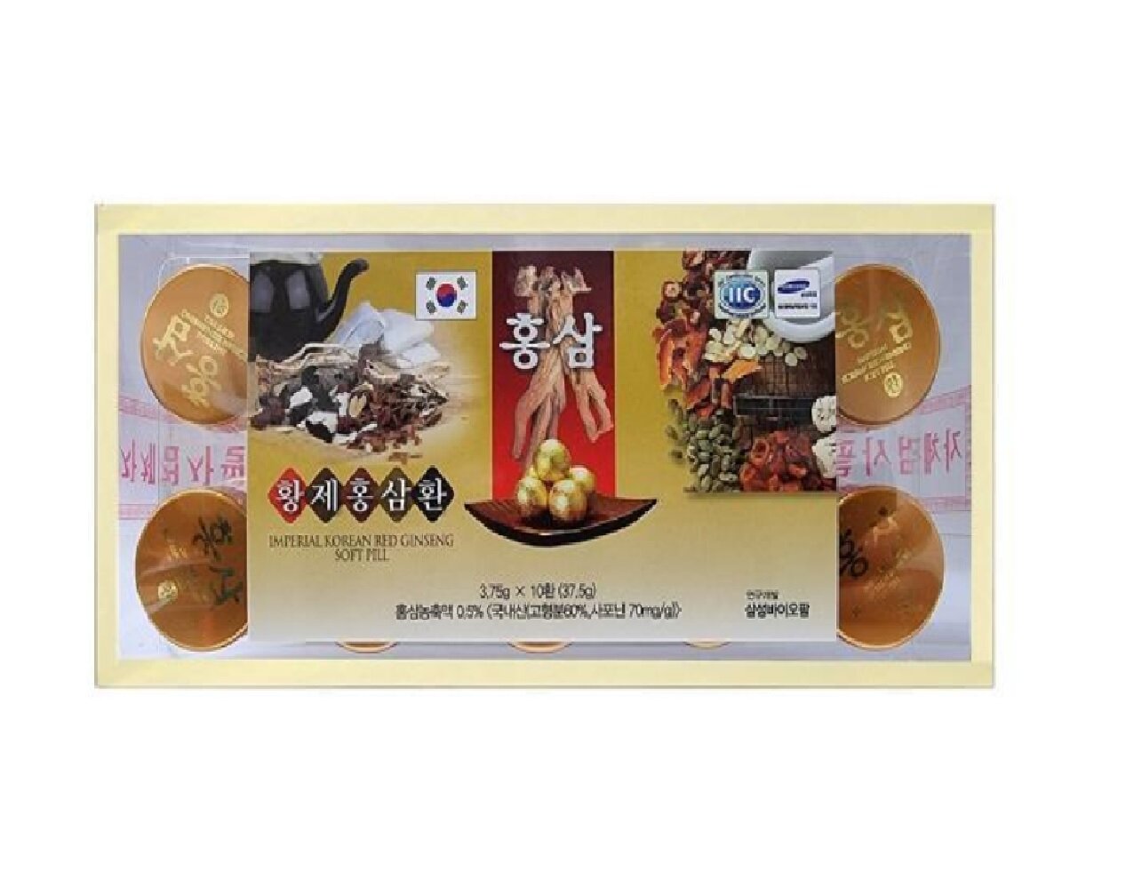 Женьшэнь Элитный 10 шаров Корея