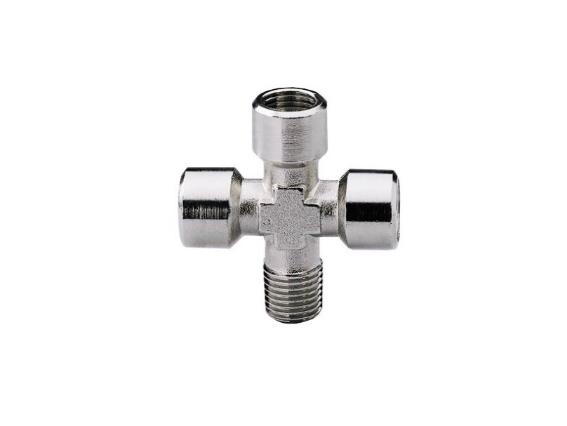 14373 Соединитель крестообразный М 1/2" - F 1/2" - F 1/2" - F 1/2" WALMEC