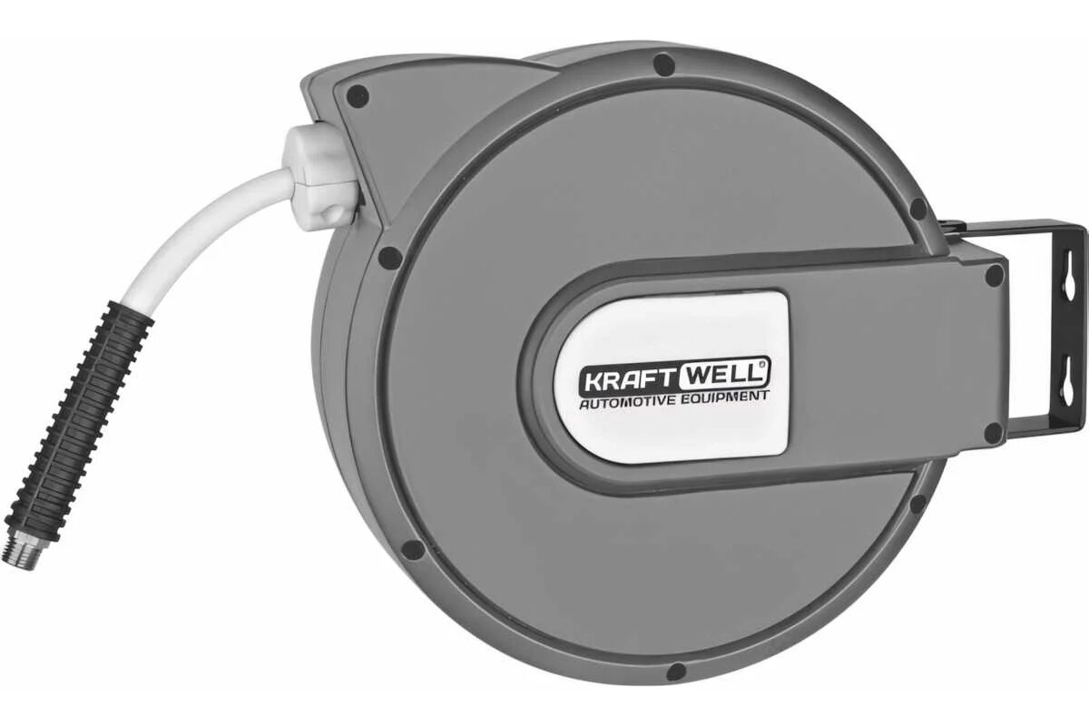 KraftWell Катушка со шлангом 10 м,8х12 мм, 20 бар KRW1731. C6