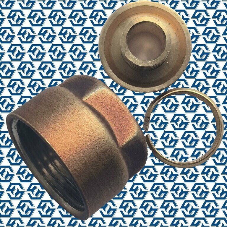 Резьбозажимное соединение для узлов подключения 3/4*16*2,2 мм Gold PB