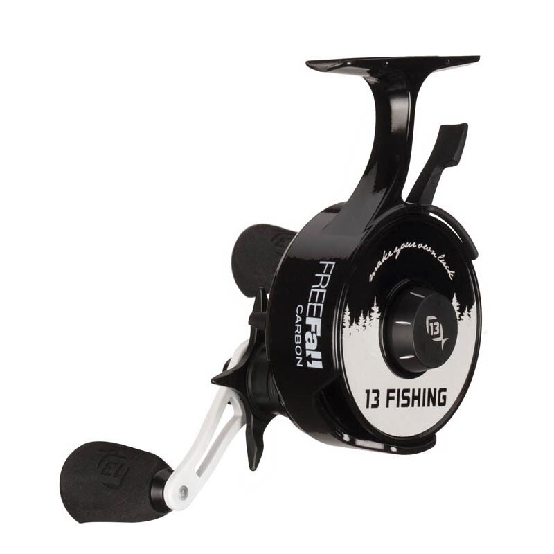 Катушка 13 FISHING FreeFall Carbon - Inline Ice Fishing Reel - Northwoods Edition - LH