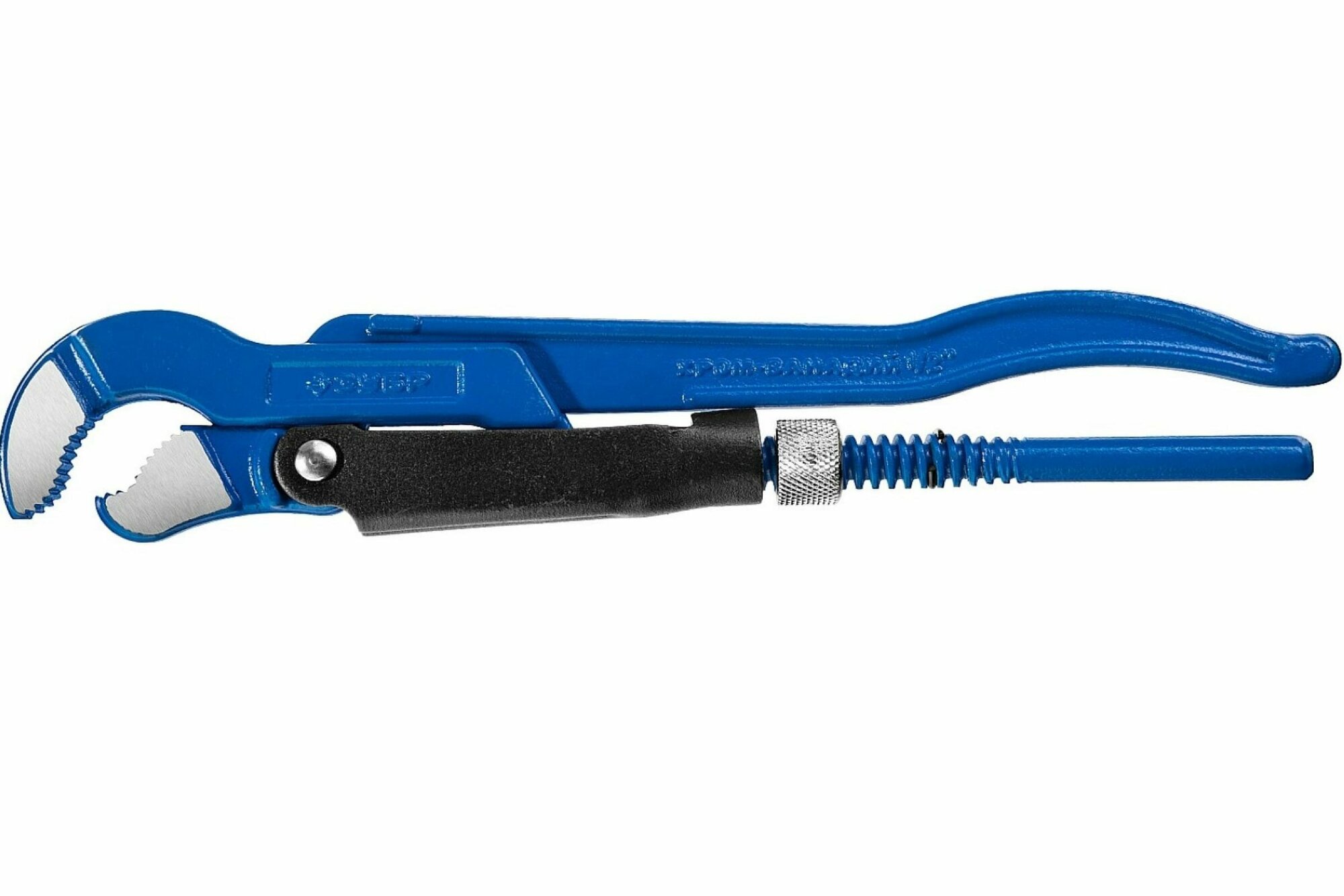 ЗУБР КТР-S, №0, ключ трубный, изогнутые губки