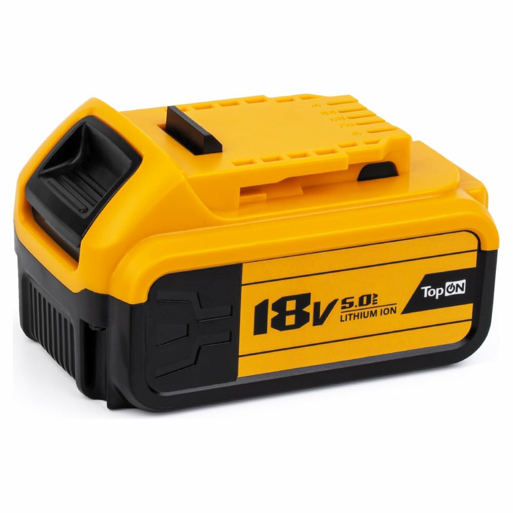 Аккумулятор для DEWALT 18V 5.0AH (LI-ION) PN: DCB184 TopOn TOP-PTGD-DEW-18-5.0
