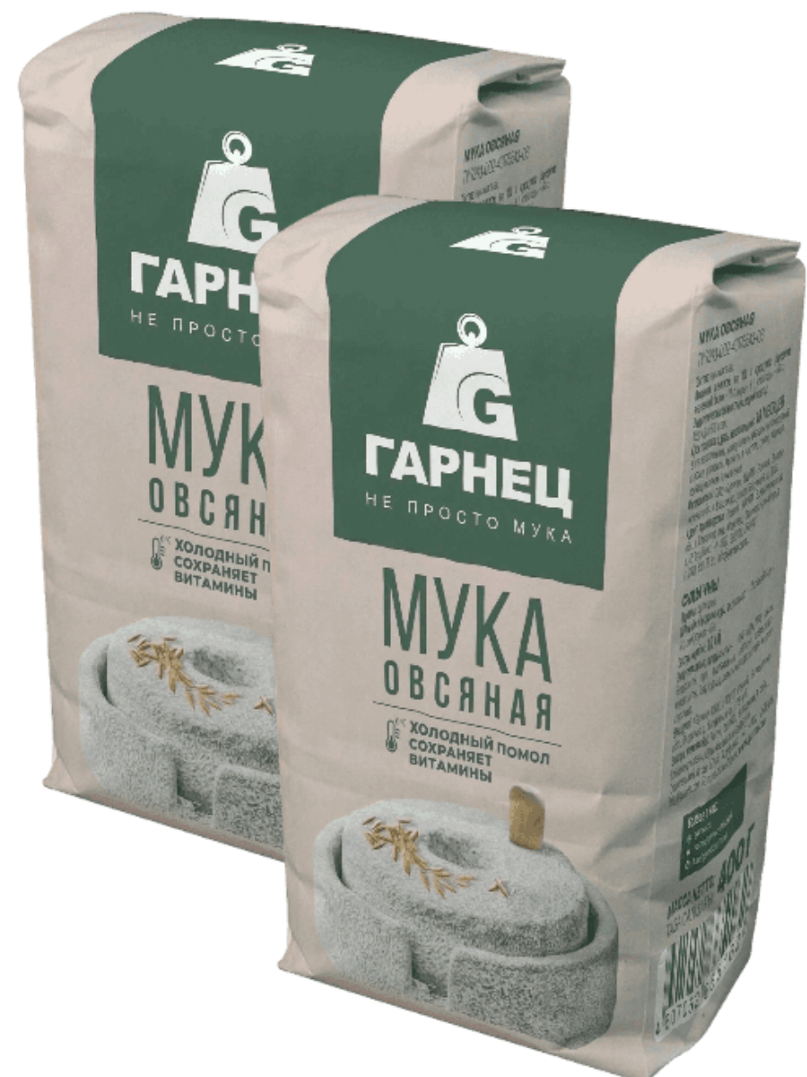 Мука Овсяная 400г*2шт
