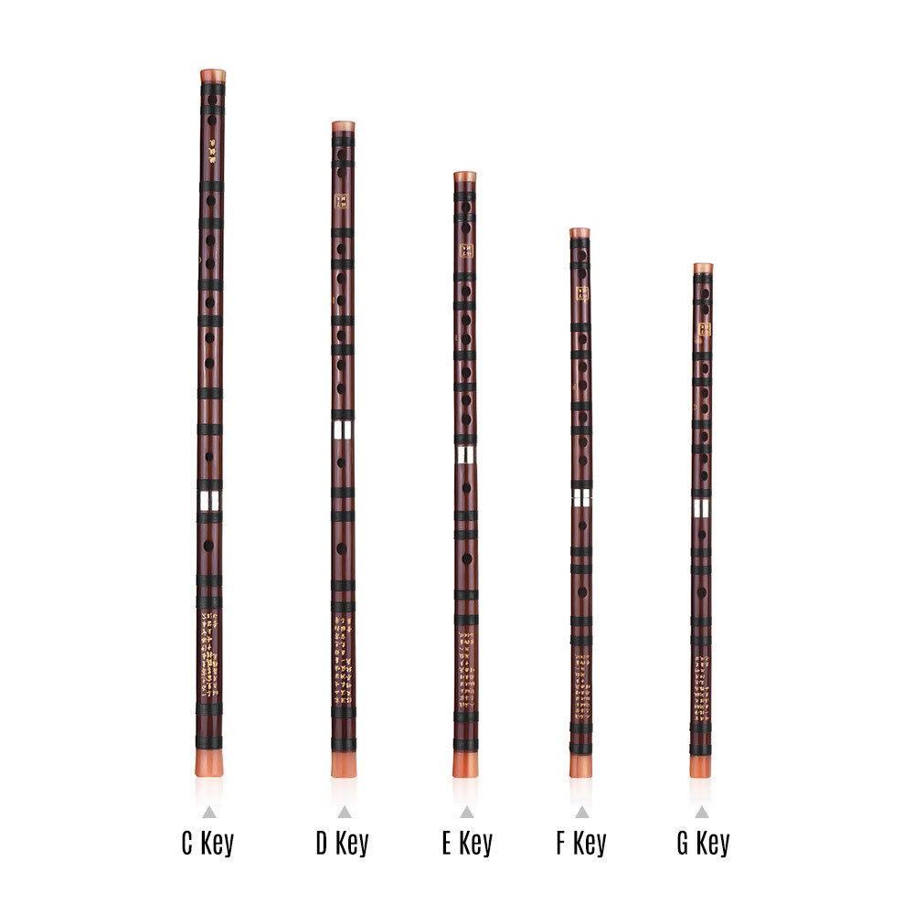 Китайский традиционный инструмент C ключом Дизи Горькая бамбуковая флейта, для начинающих