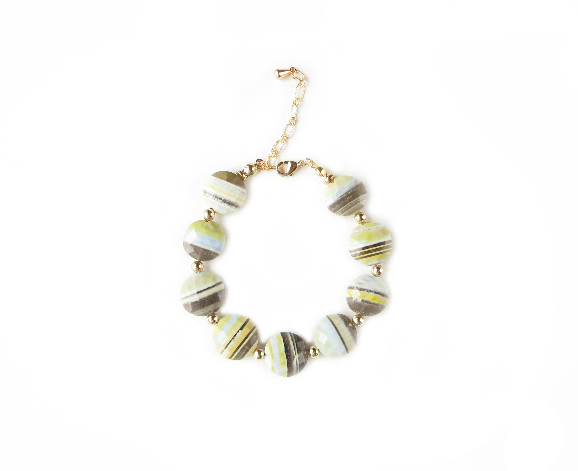 Жесткий браслет, опал