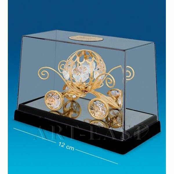 Фигурка Карета в боксе A6704 Crystal Temptations, Металл, кристалл