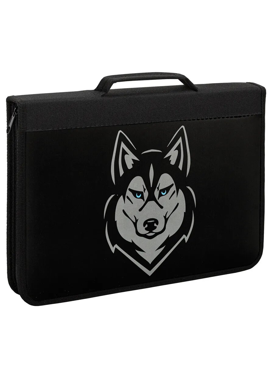 Папка для труда BRAUBERG А4 с ручкой органайзер Husky
