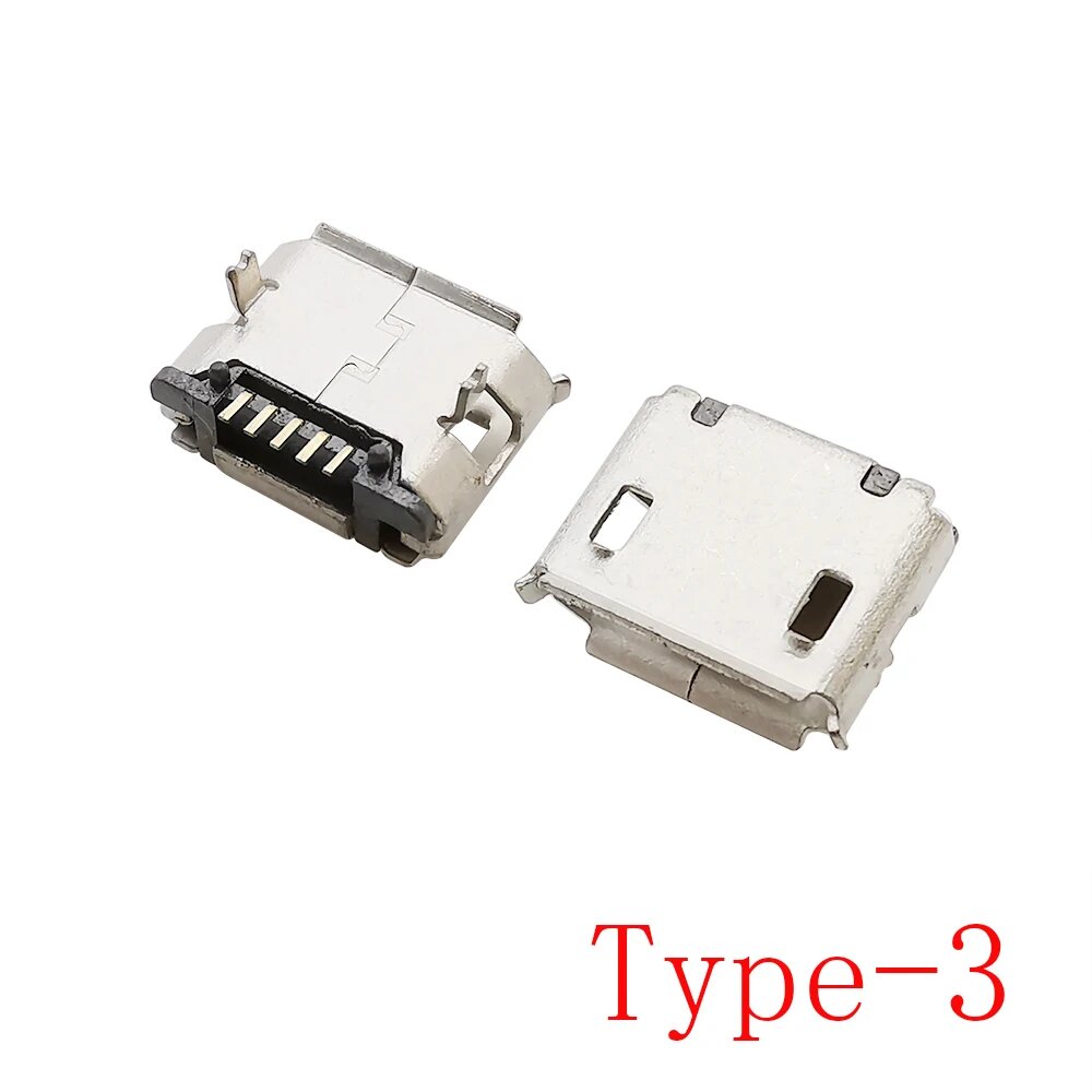 Micro USB разъем для ремонта 50pcs, T 3