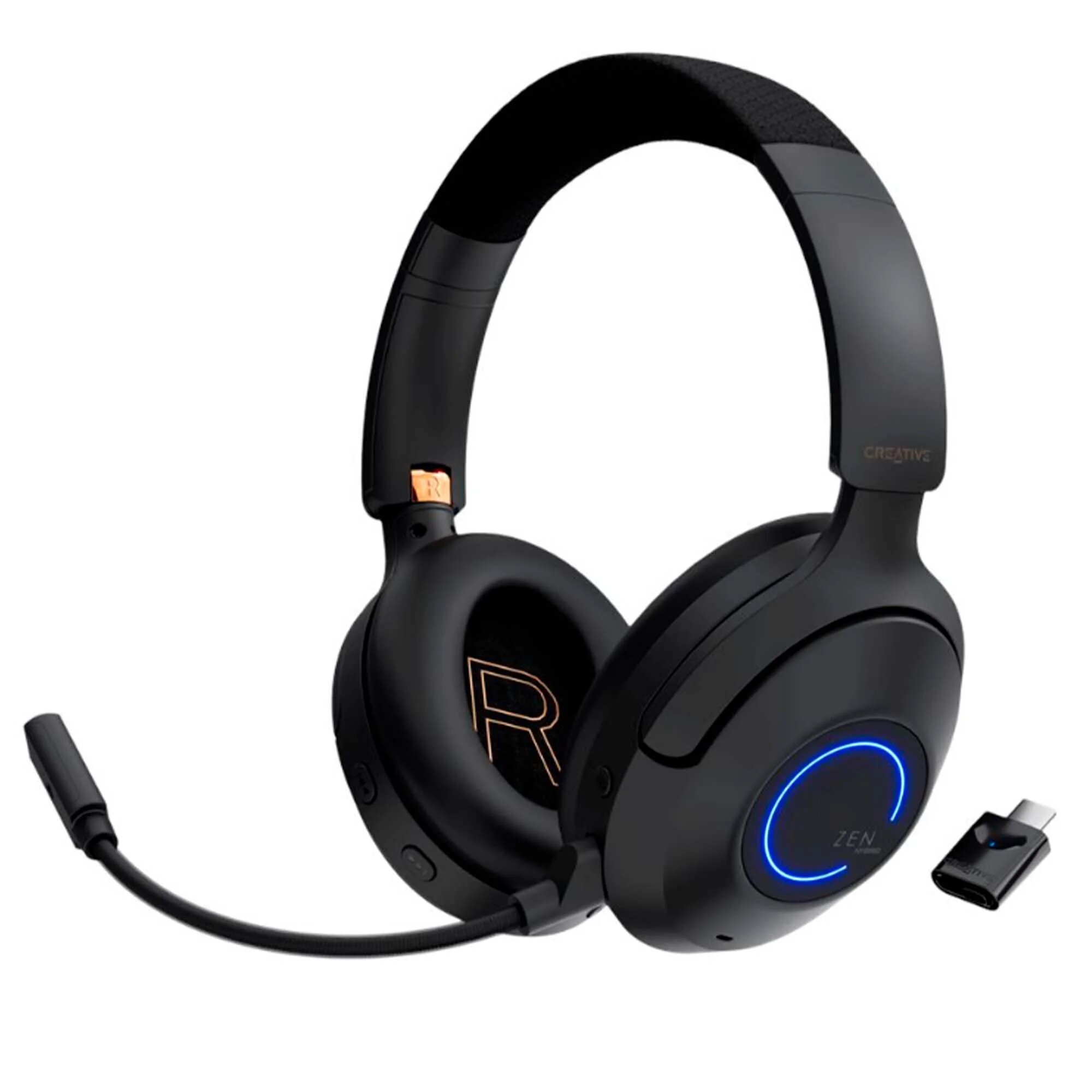 Беспроводные наушники игровые Creative Zen Hybrid Pro Classic, LE Audio, BT 5.3, ANC