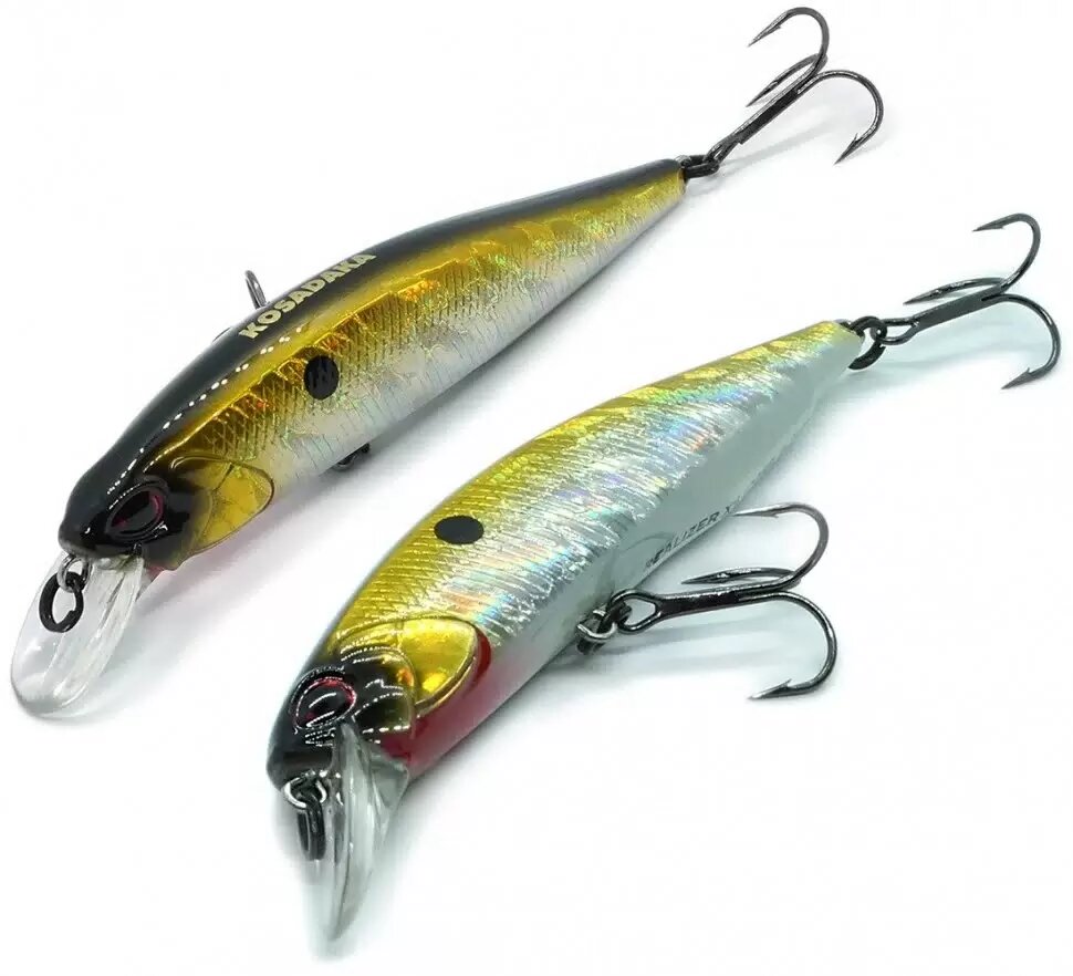 Воблер для рыбалки Kosadaka REALIZER XS 100SP GTR, 100.0 мм, 15.0 г, GTR