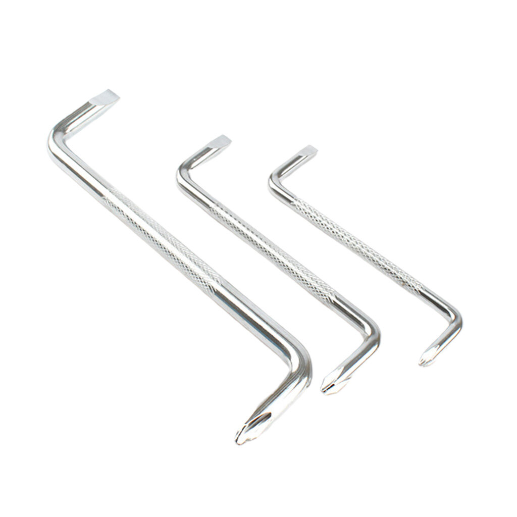 Набор из 3 отверток с изогнутой головкой Отвертка с крестообразным шлицем Отвертка с плоской головкой ZB1ade Отвертка Ремонт с экономией труда