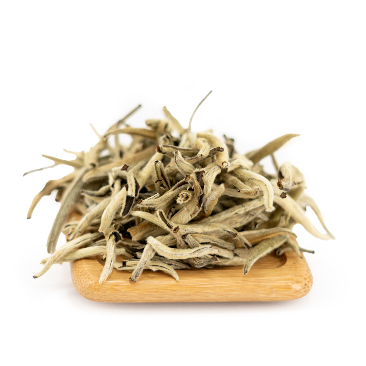 Мэнсун Байхао иньчжэнь (Серебряные иглы с белым пушком из Мэнсун) Вес: 50 гр