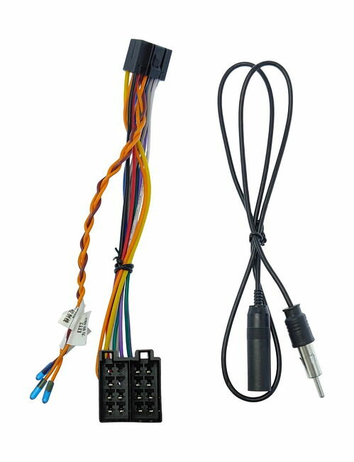 Комплект проводов для установки магнитолы андройд в Лада Гранта 2018+ (основной, антенна)