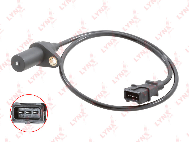 Датчик положения коленчатого вала LYNXauto DM-3043. Для CITROEN Ситроен Jumper(Джампер) 2.8d 99>, FIAT Фиат Albea 1.3 01-12/Doblo(Добло) 1.2 01>/Ducat