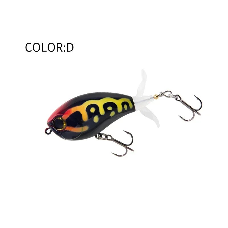 Mussels Topwater Whopper Popper, 50mm, Цвет: D