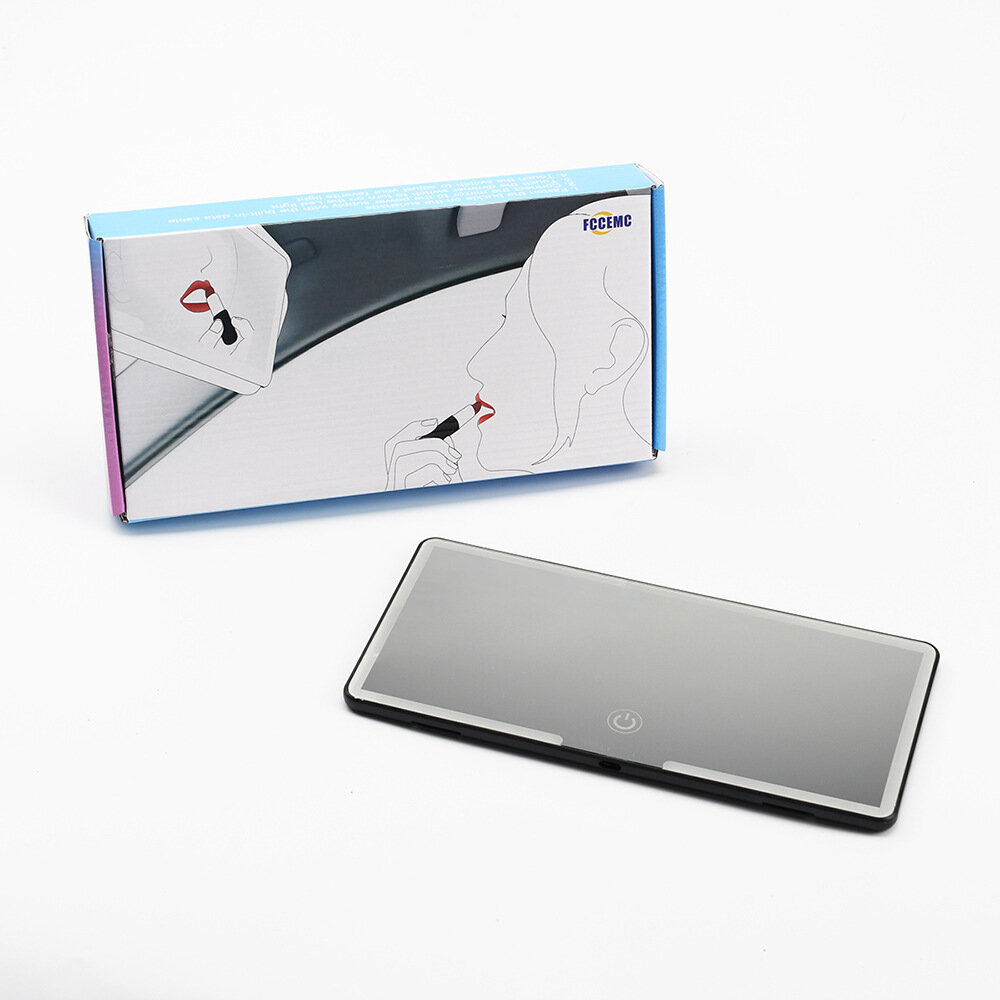 Зеркало для макияжа автомобильное, с солнцезащитным козырьком