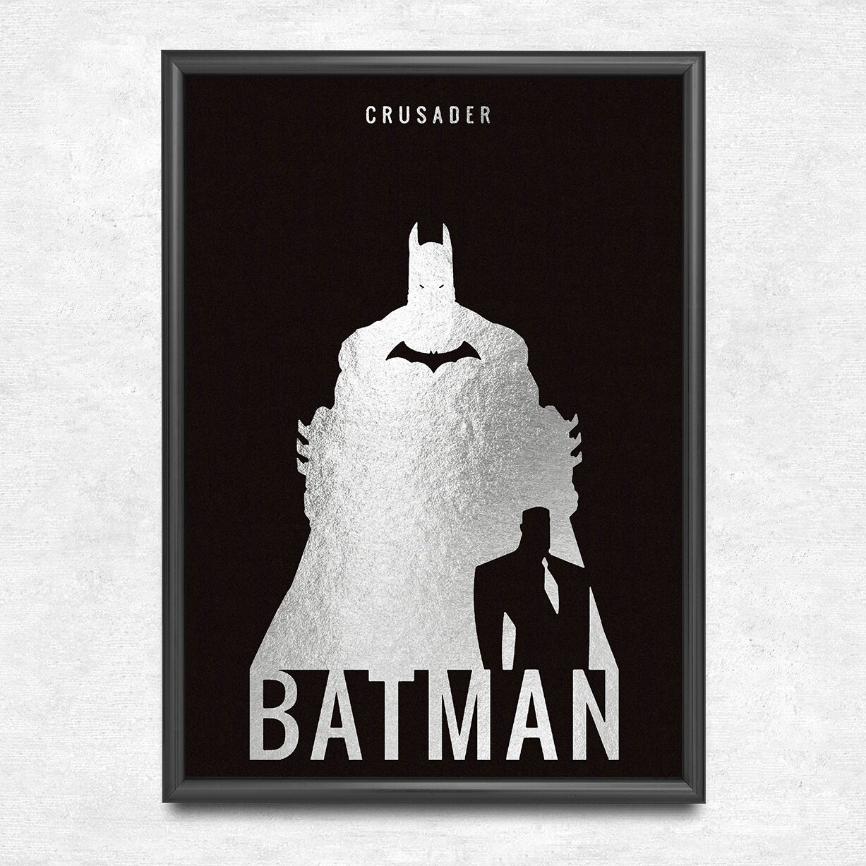 Постер на стену Бэтмен / плакат интерьерный Batman. Бетмен. Темный рыцарь. Супергерой