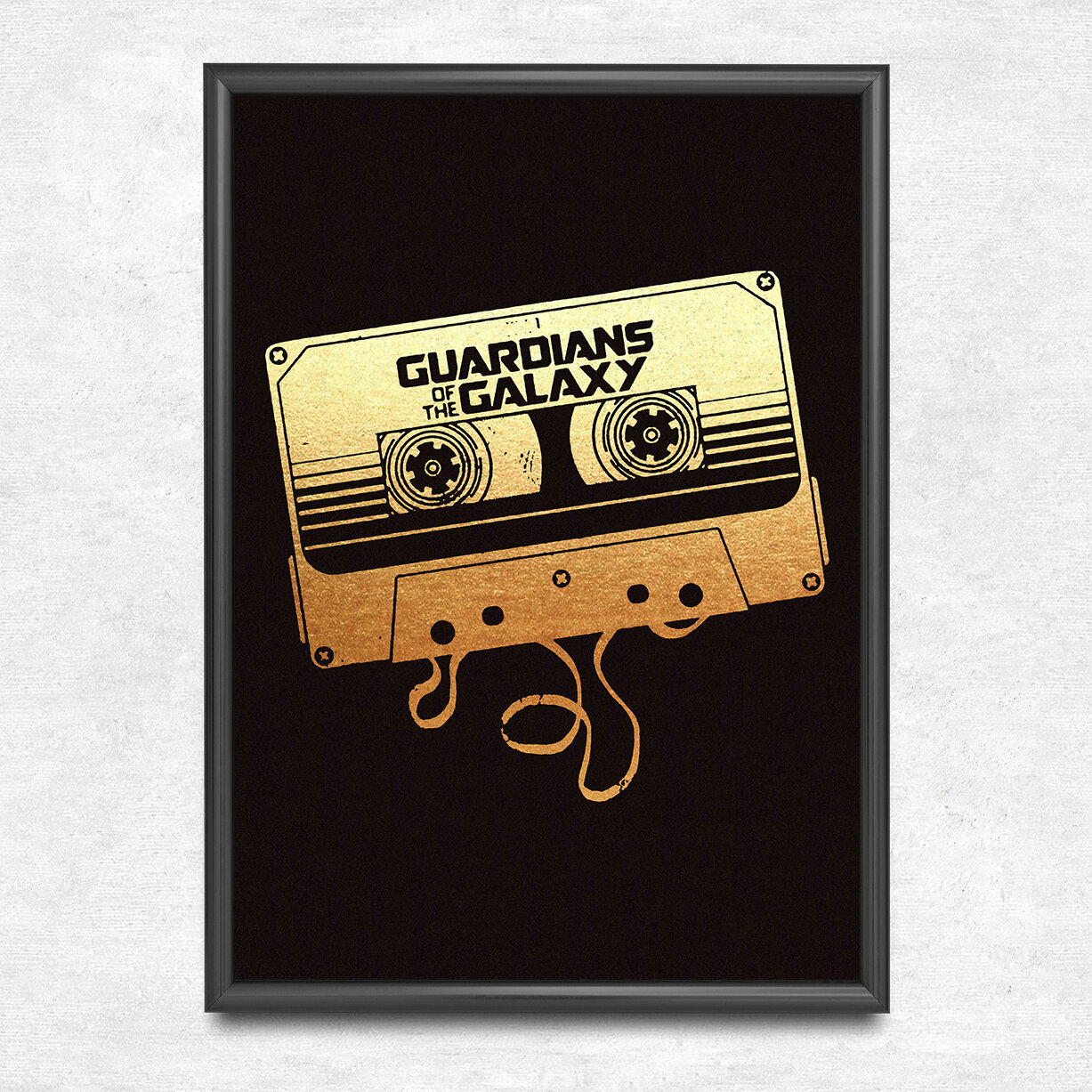 Постер Стражи Галактики / плакат для интерьера Звездный лорд. Марвел, Marvel, комиксы, фильмы, игры