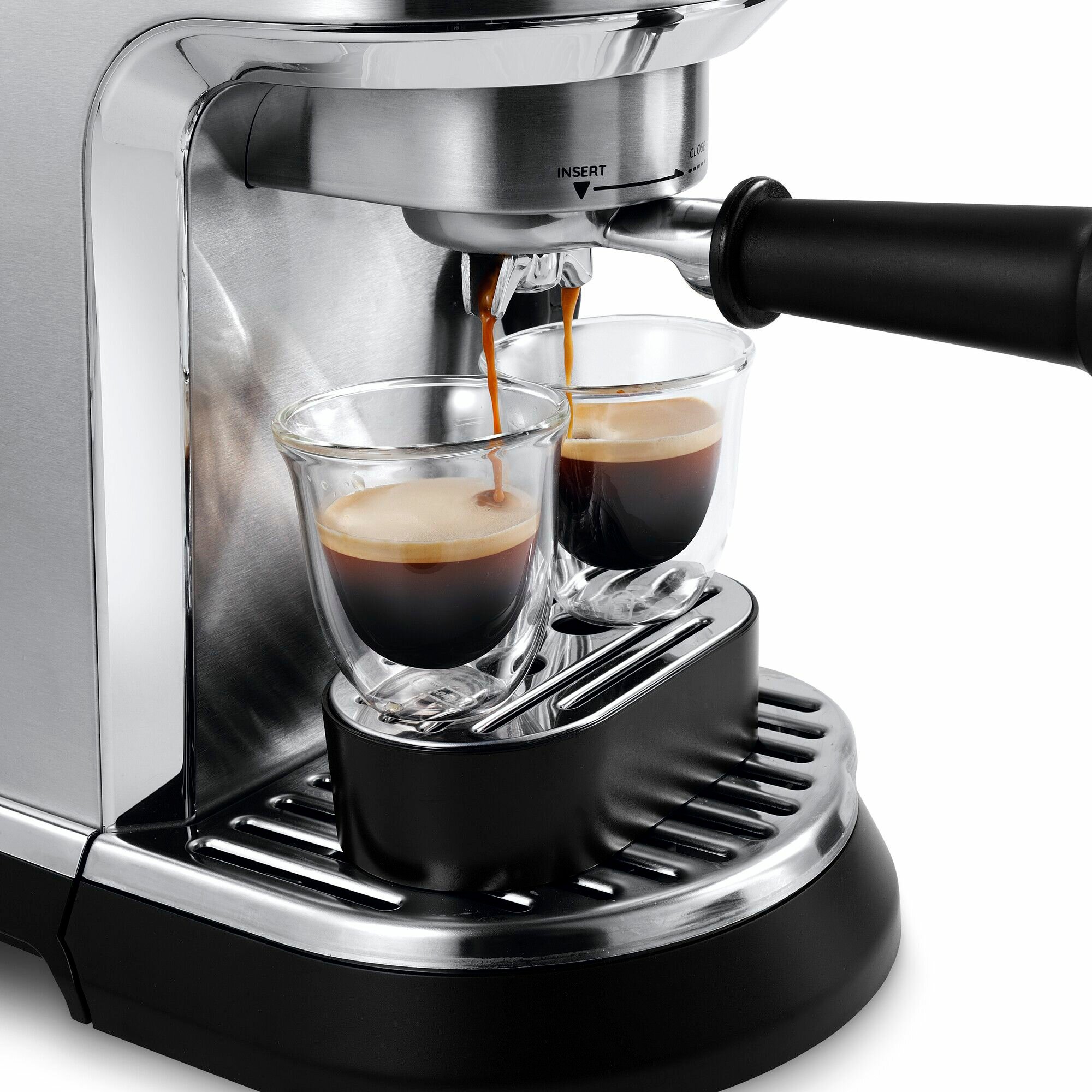 Кофеварка рожковая DeLonghi Dedica Maestro Plus EC950. M, металик — фото 1