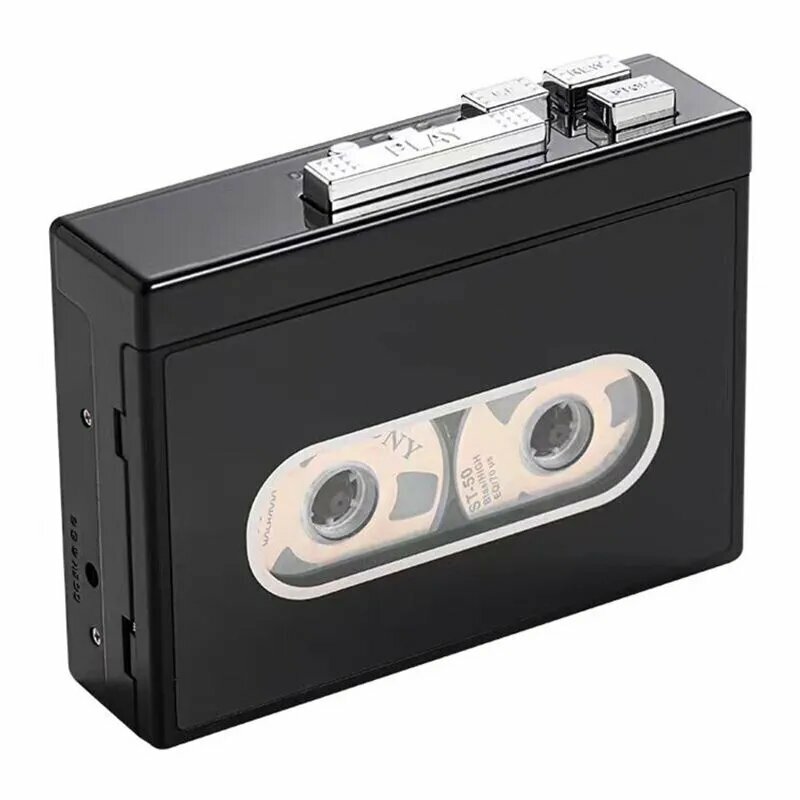 Кассетный плеер, черный