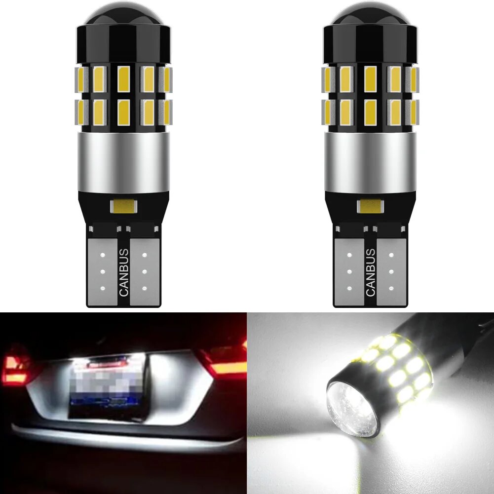2 шт, светодиодные лампы Canbus T10 W5W для Citroen C4, Picasso, Berlingo, Xsara, C5, C3, Saxo, C2, C1, C4L, DS3