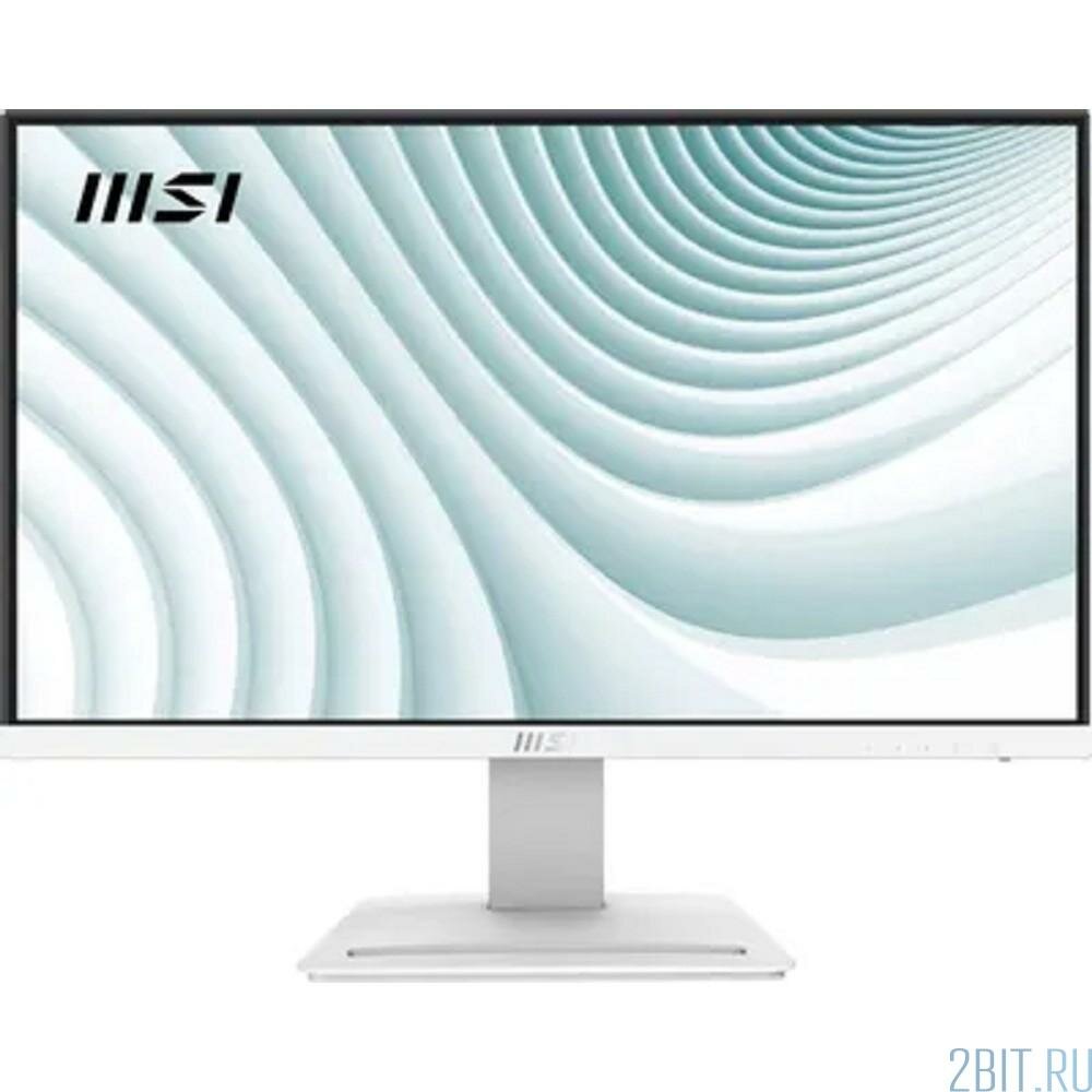 Монитор MSI 23.8" Pro MP243XW белый IPS LED 4ms 16:9 HDMI M/M 300cd 178гр/178гр 1920x1080 100Hz DP FHD 3.07кг