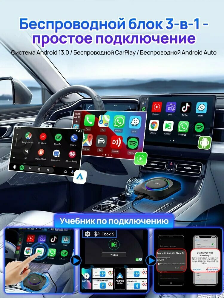 Carlinkit Адаптер CD-чейнджера — фото 1