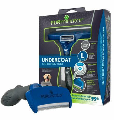 Фурминатор для собак Крупных пород с Длинной шерстью 1 шт