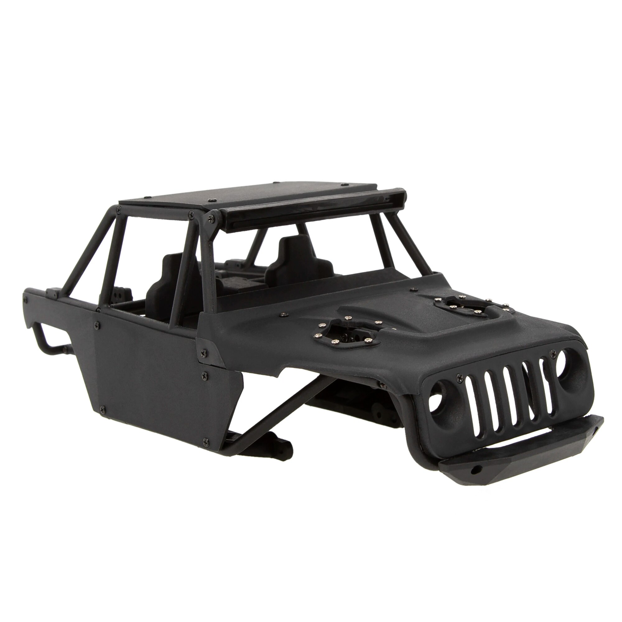 Корпус для RC Jeep Wrangler TRX4M, черный