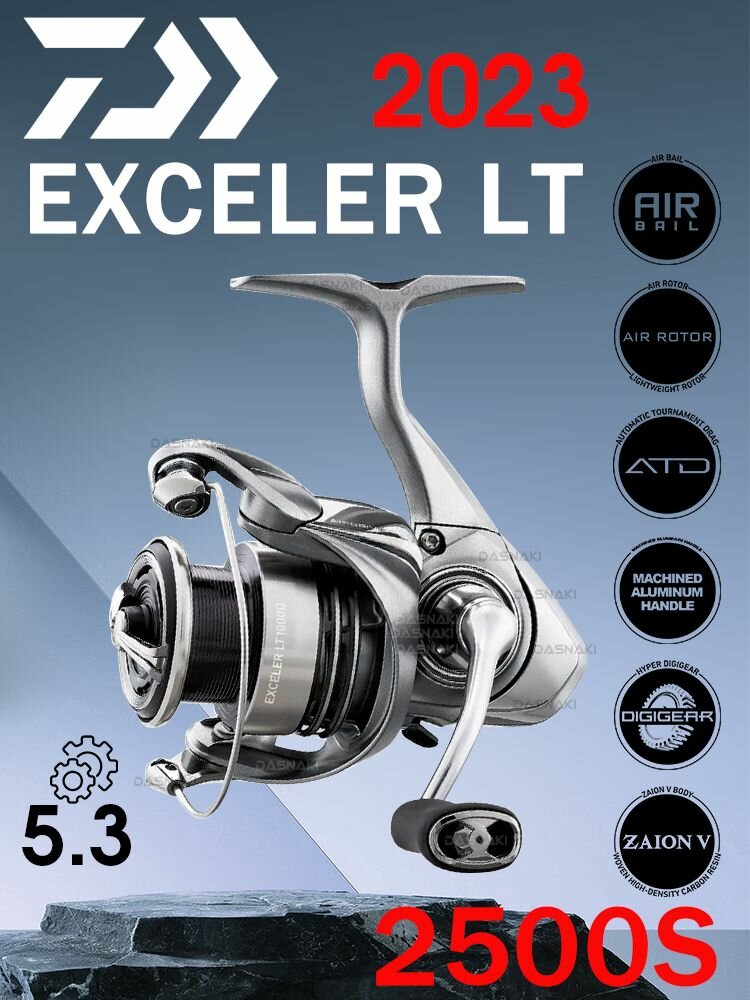 23 Daiwa EXCELER LT передний фрикцион спиннинговой катушки