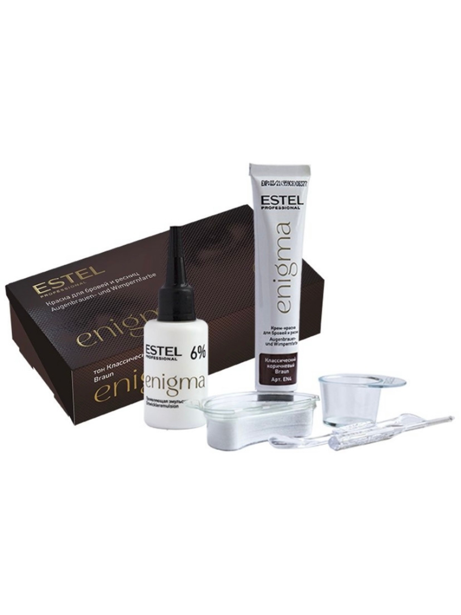 Краска для бровей и ресниц ESTEL Professional ENIGMA тон классический коричневый