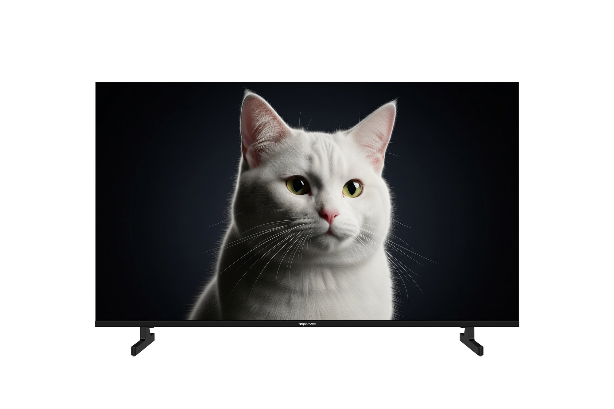43" Телевизор Topdevice TDWC43BF5260V, 1920x1080, VA, Smart TV, черный
