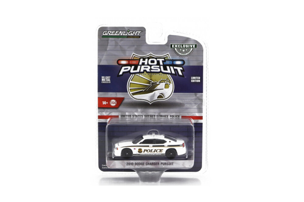 Модель коллекционная GREENLIGHT Dodge charger pursuit "united states secret service police" 2010 (длина модели 6-10 см)